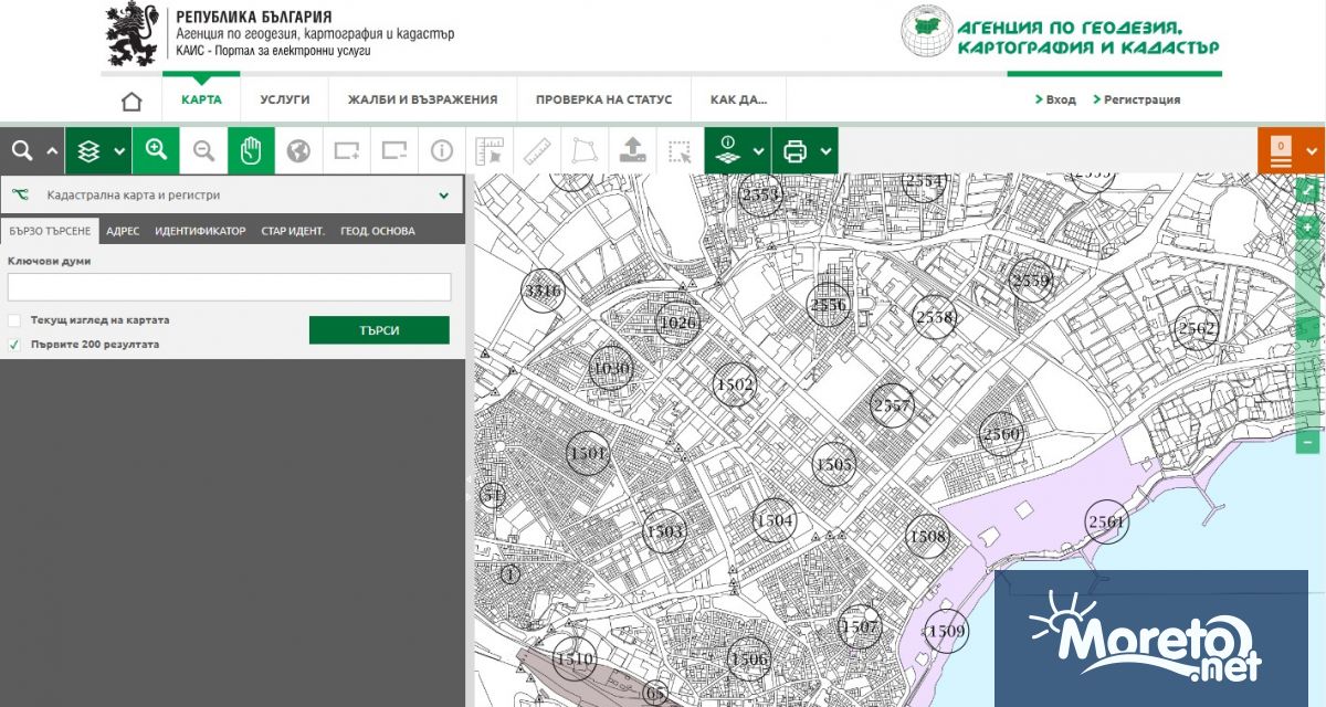 До края на годината пускат новата кадастрално информационна система Варна